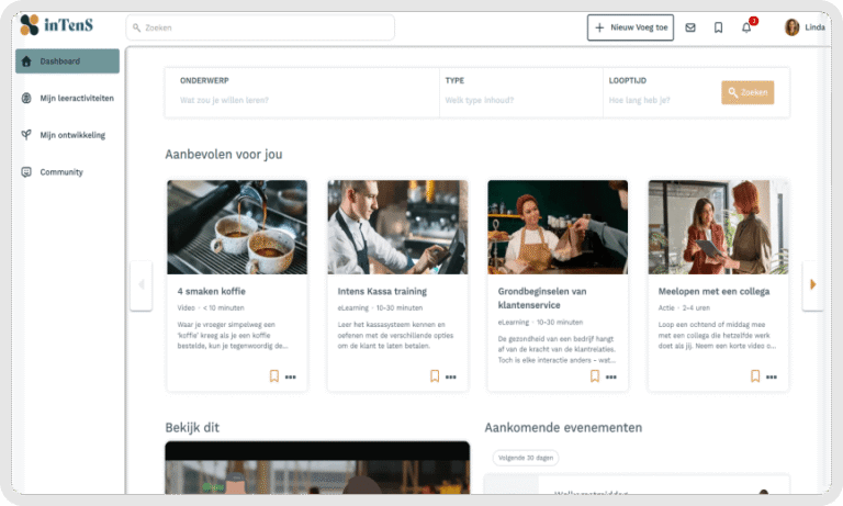 Jouw leerplatform | Courseware