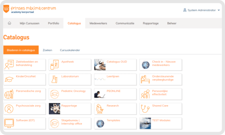 Prinses Maxima Centrum - Courseware