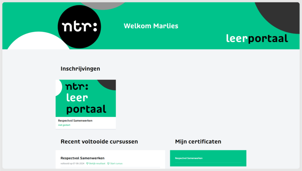 Leerportaal | Internationaal bewezen LMS | Courseware